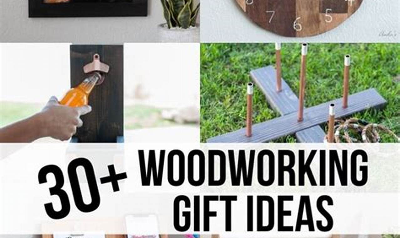 Easy Beginner Woodworking Gift Projects DIY Guide