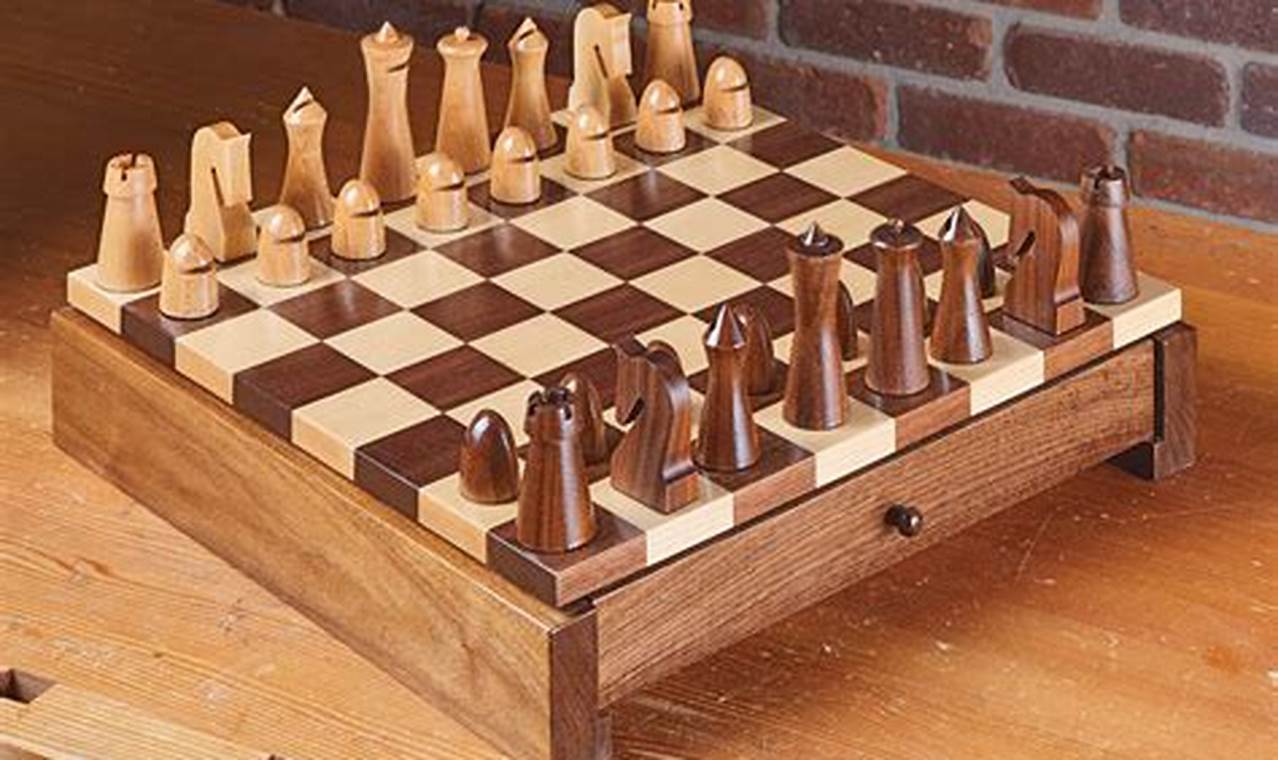 Build a Chess Board: Woodworking Plans You'll Love!