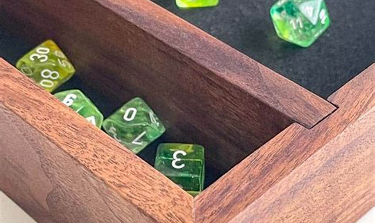Woodworking Dice Tray Plans: DIY Guide & More