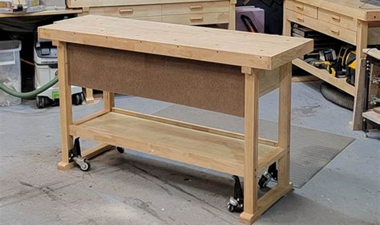 Workbench Height: How High Should a Woodworking Bench Be? Guide