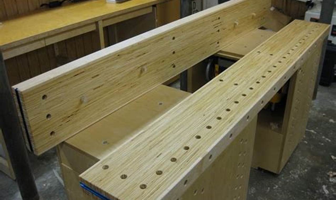 Wood Bench: How Thick Should A Woodworking Bench Top Be?
